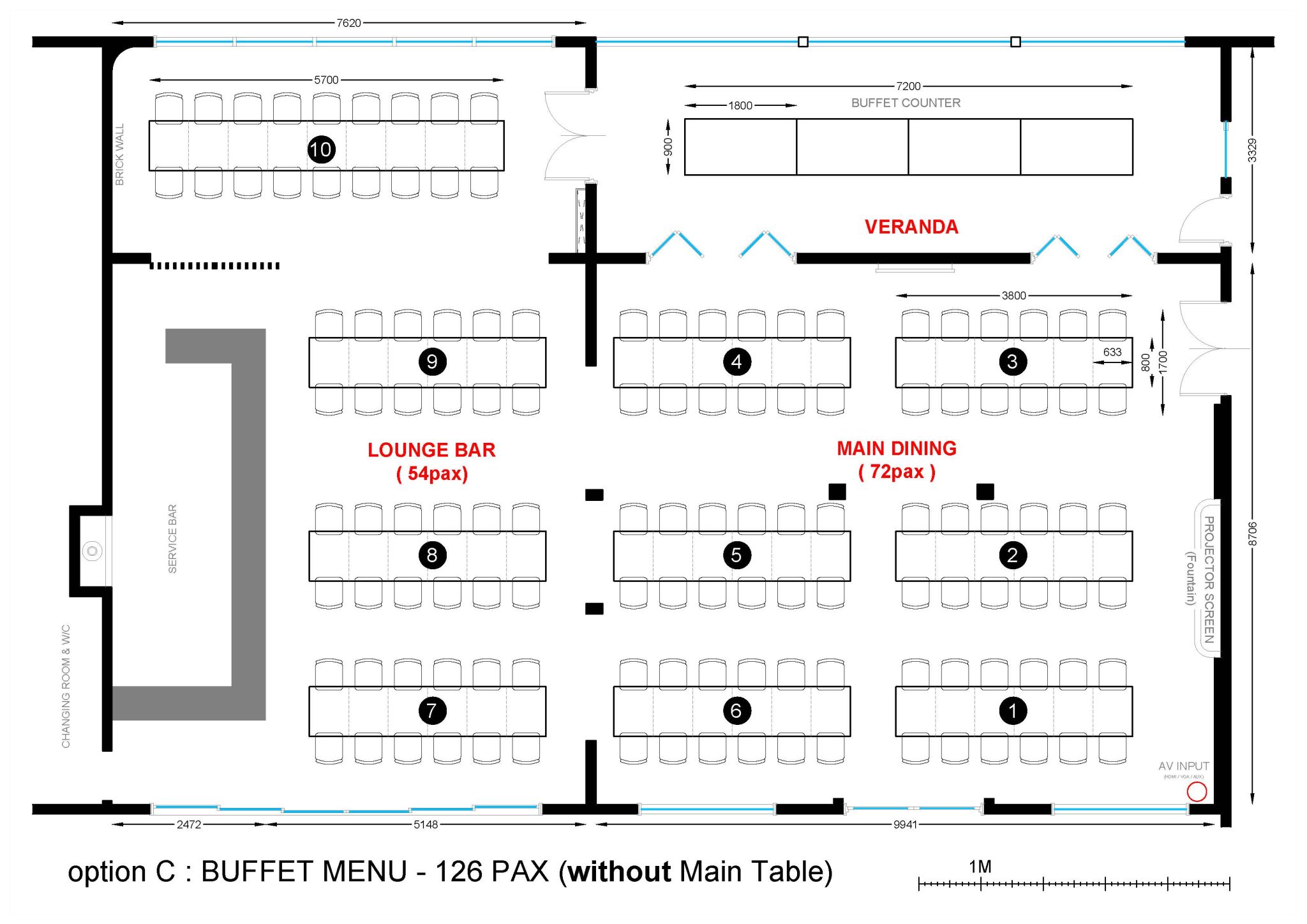 Weddings & Events – Ciao Ristorante